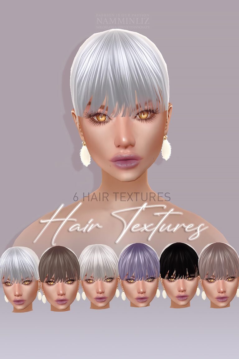 6 Fade Hair textures JPG - NAMMINLIZ