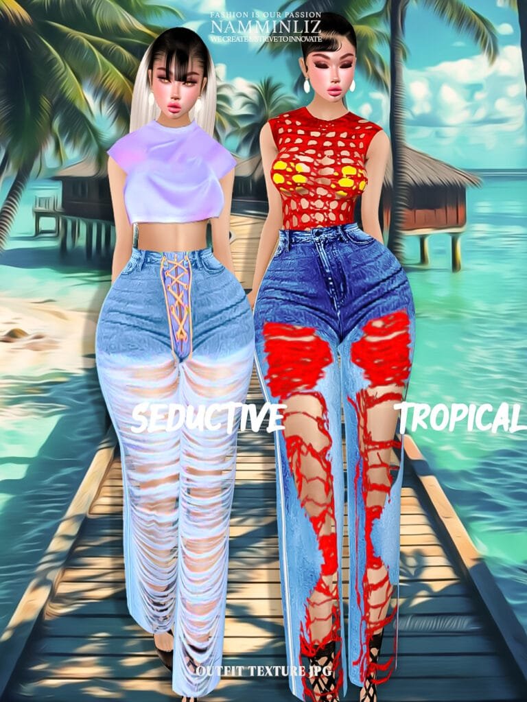IMVU Files Sale – NAMMINLIZ Meshes, Baby Hair & Textures