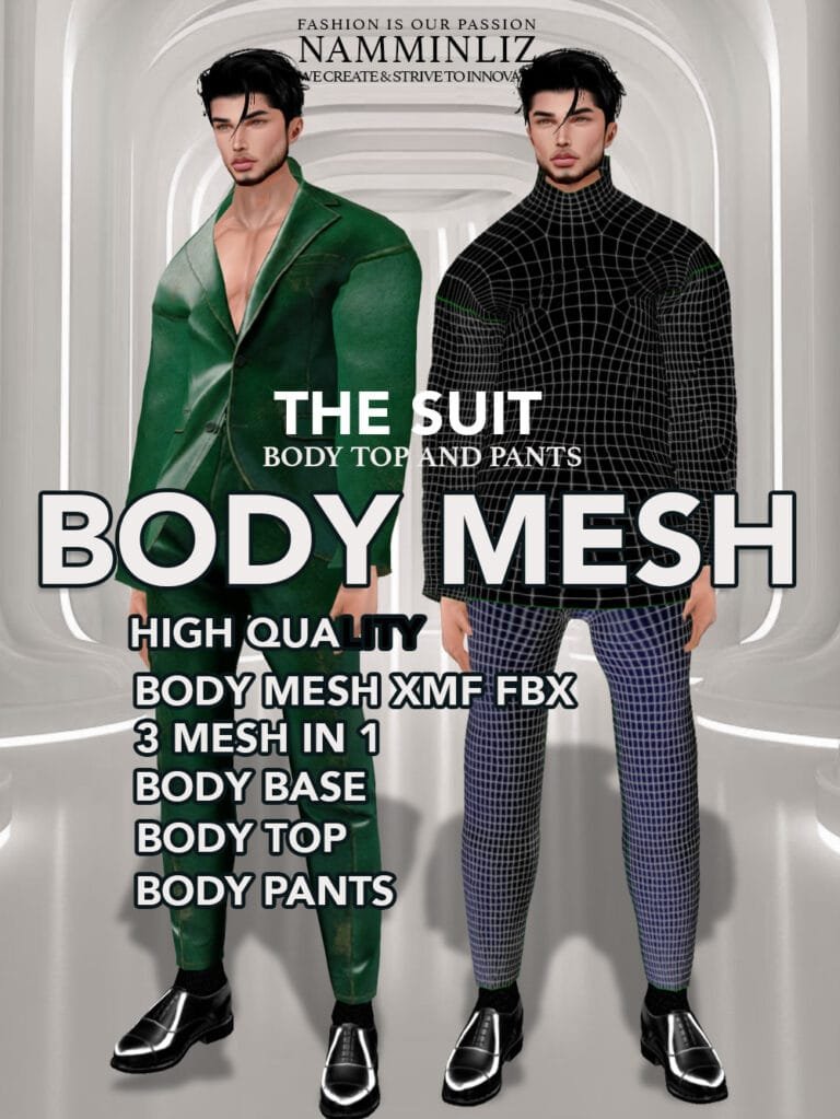 New - NAMMINLIZ Mesh, Assets & Baby Hair | Skin