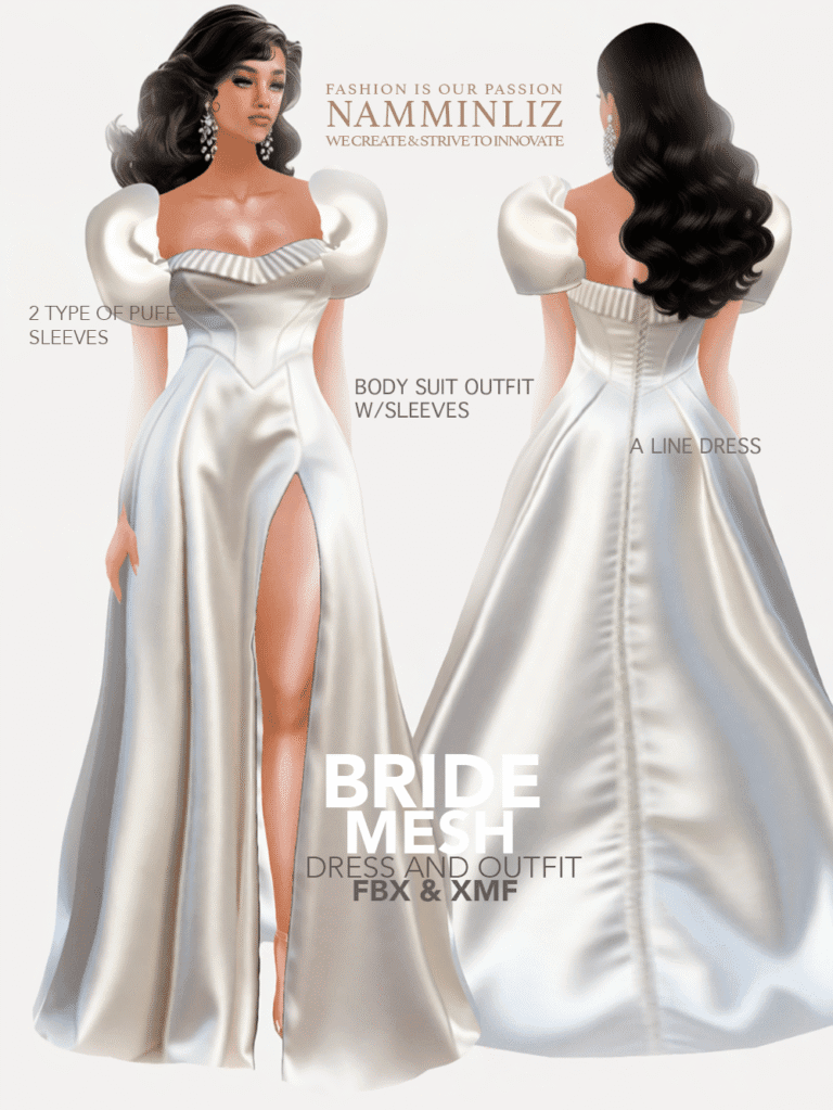 New - NAMMINLIZ Mesh, Assets & Baby Hair | Skin