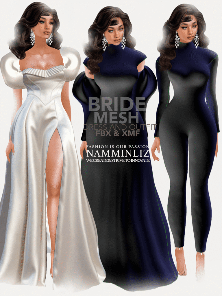 New - NAMMINLIZ Mesh, Assets & Baby Hair | Skin